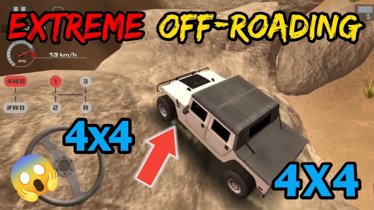 Desert 4X4 SUV Offroading gameplay Extreme 😱| ultimate rock climbing ...