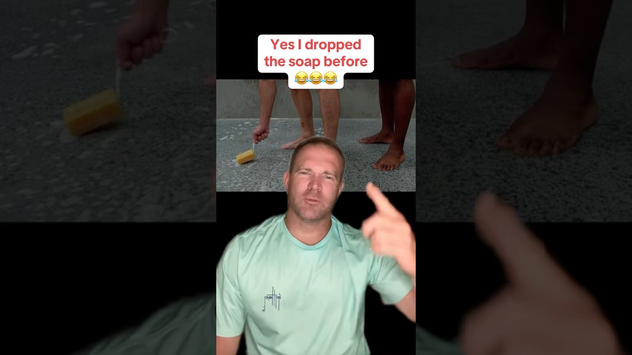 Did I ever drop the soap in prison! YES!!! What did I do? #prison # ...