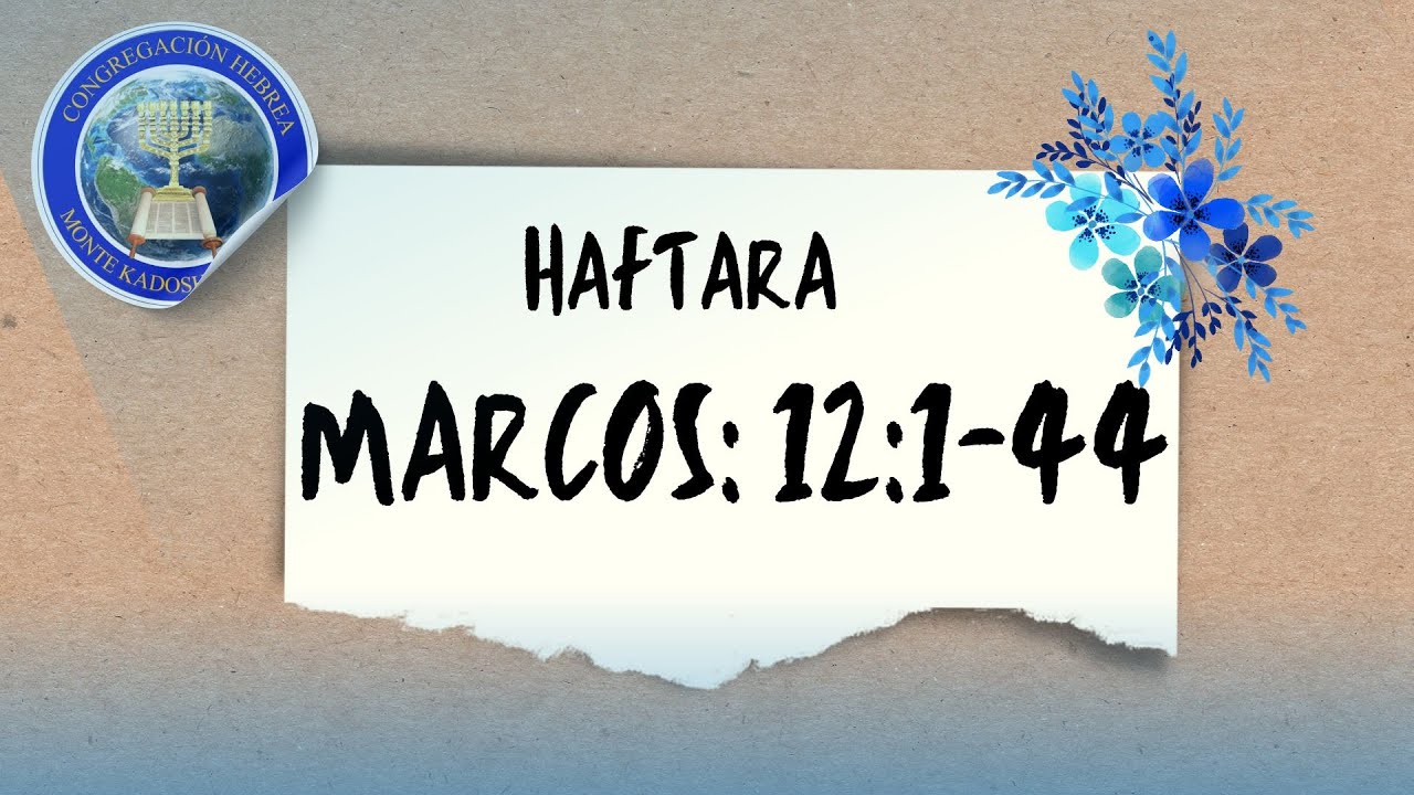 🔴HAFTARA DE LA PARASHA # 8 VAYISHLAJ SIGNIFICA "Y ENVÍO " - YouTube