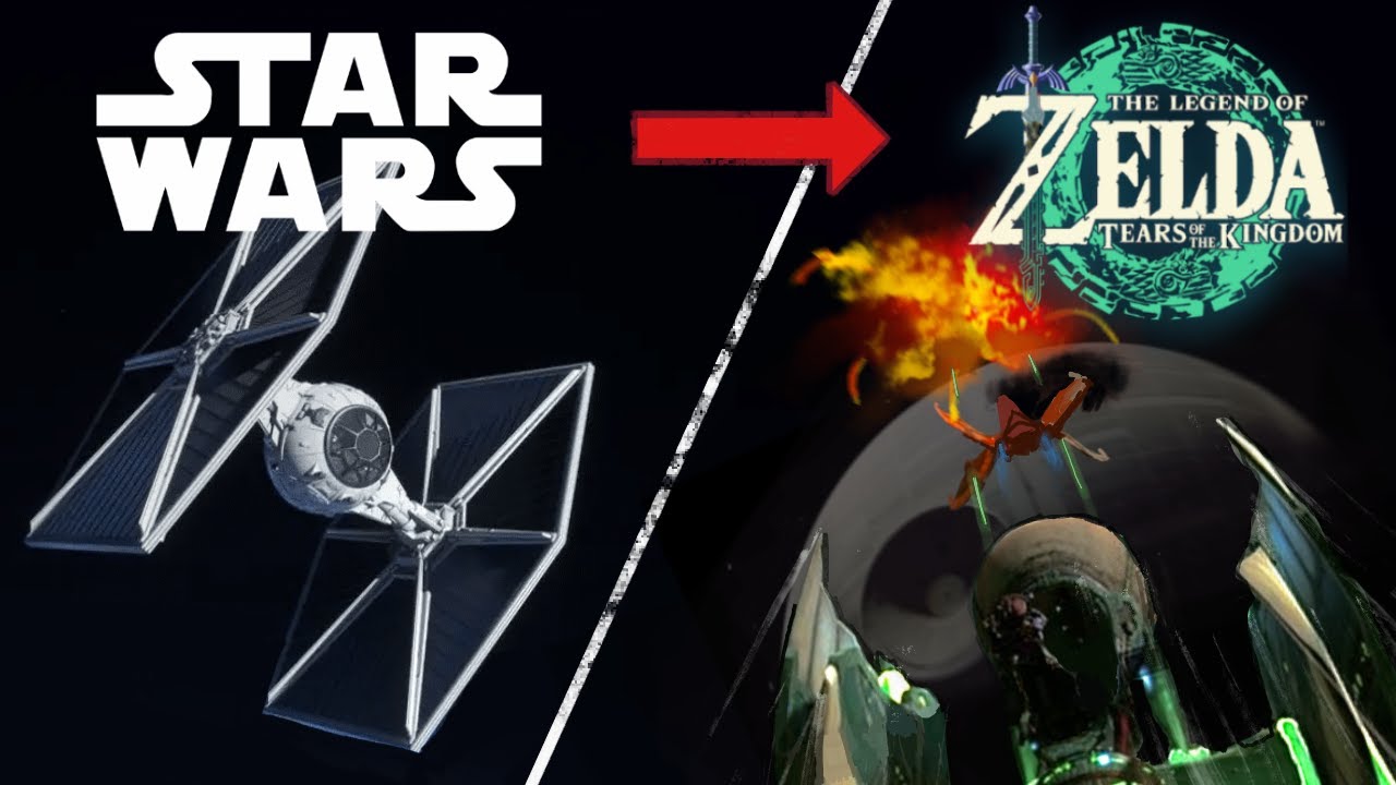 Star Wars TIE-Fighter in Zelda Tears of the Kingdom - YouTube