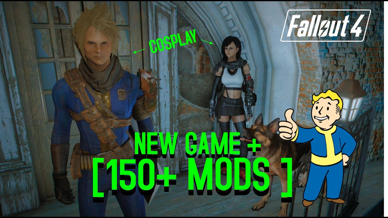 Memulai dari awal dengan 150+ mods dan karakter cosplay FF7 | Fallout 4 ...