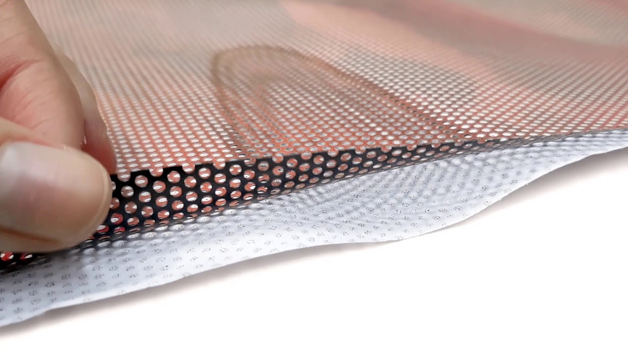 Print Contravision Stickers Online | Online Printing - YouTube