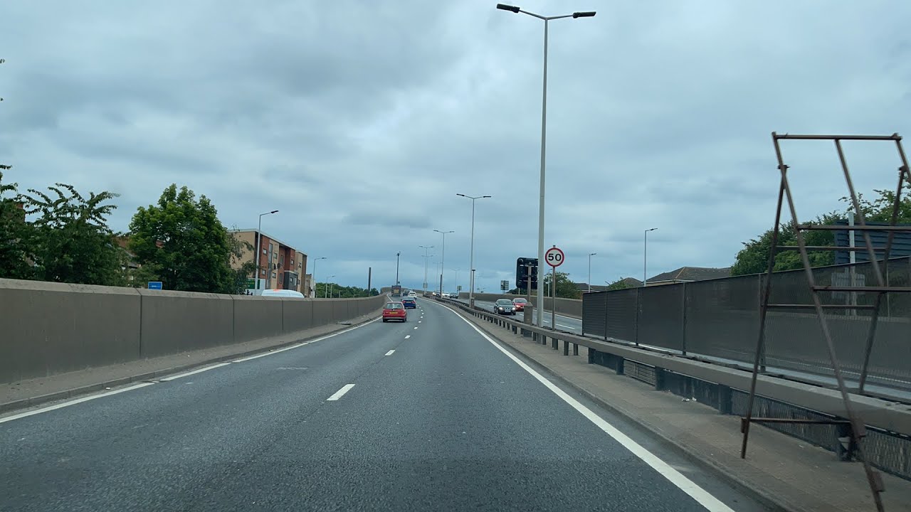 4K London Drive | A406 North Circular Road London 24 June 2021 - YouTube