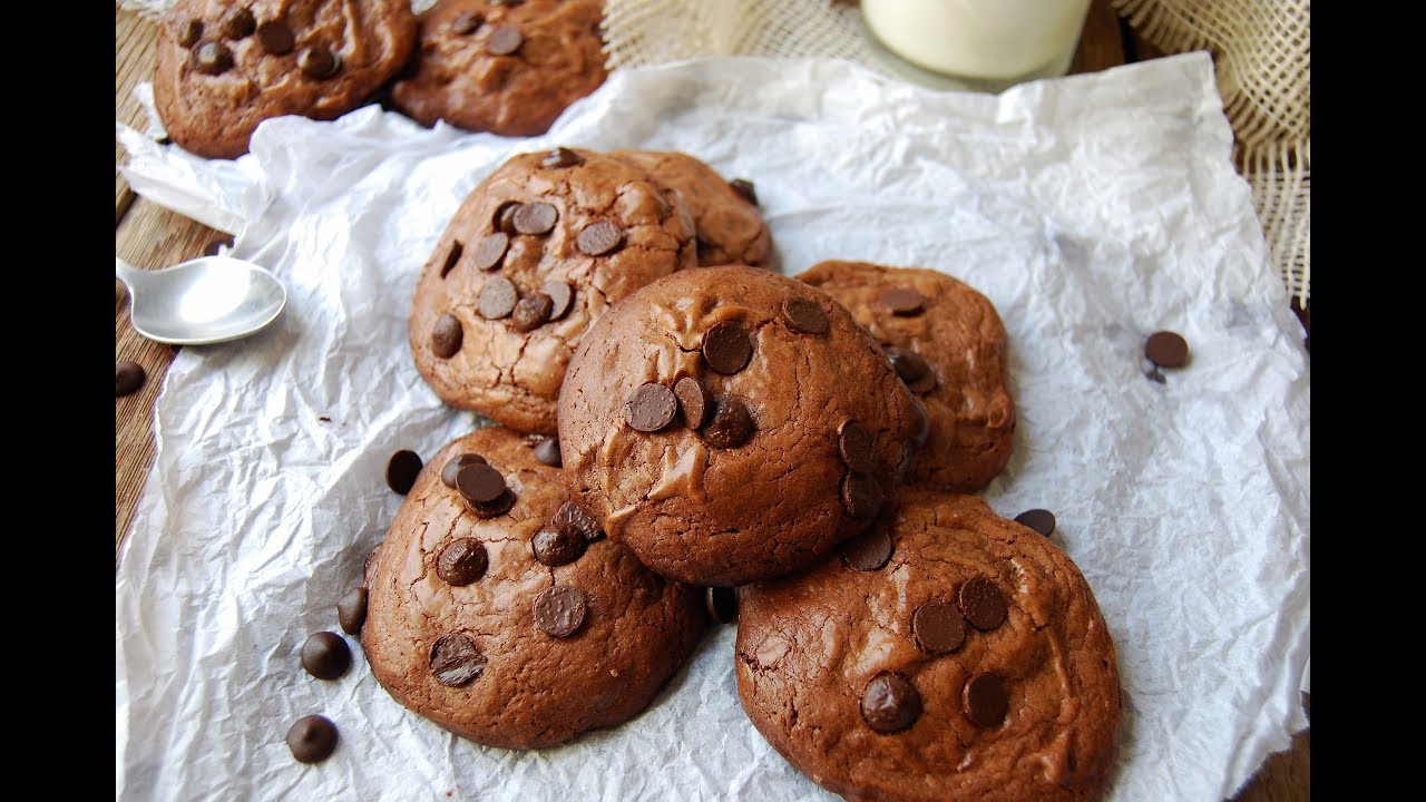 Galletas de chocolate o cookies de chocolate - YouTube