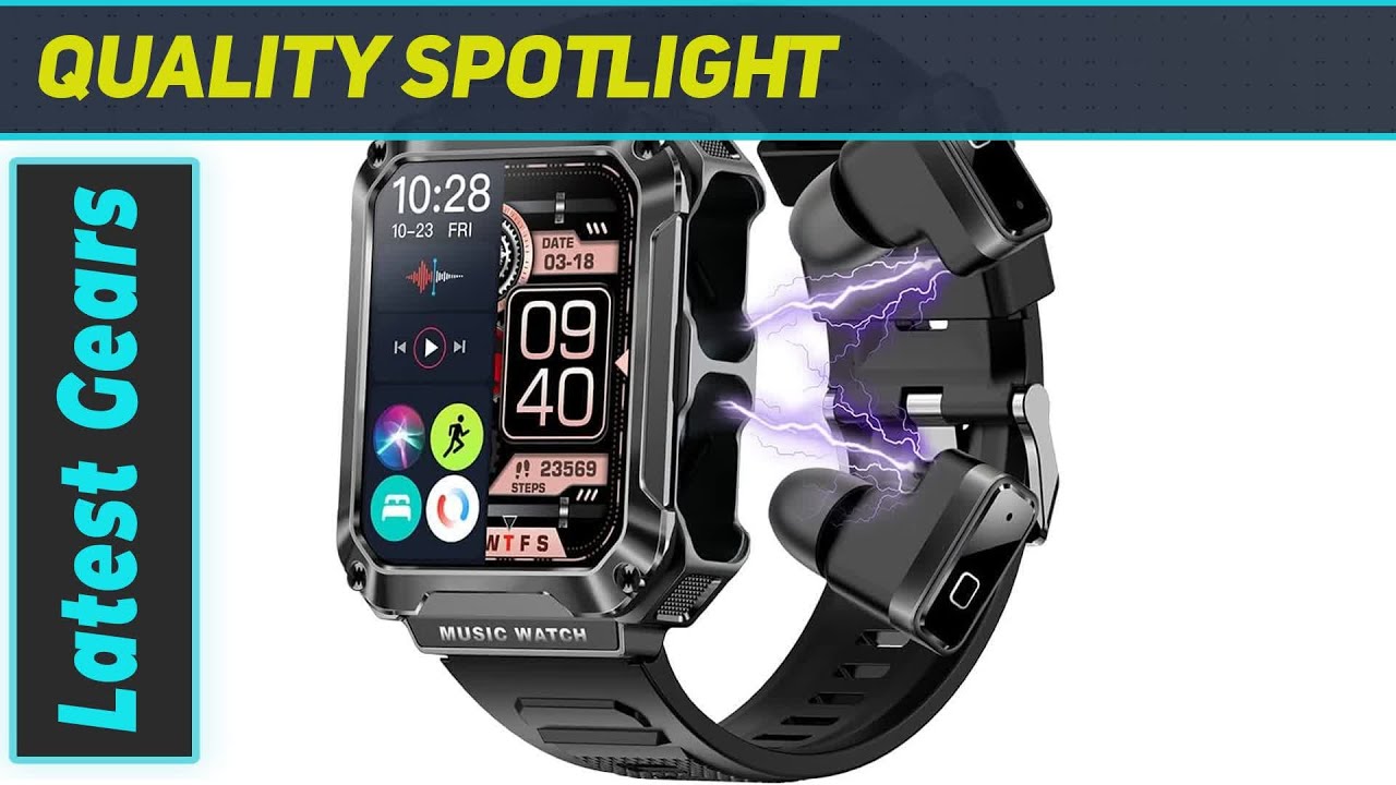 reviewImpressive Desong T93 Smartwatch with Earbuds - Unboxing and ...