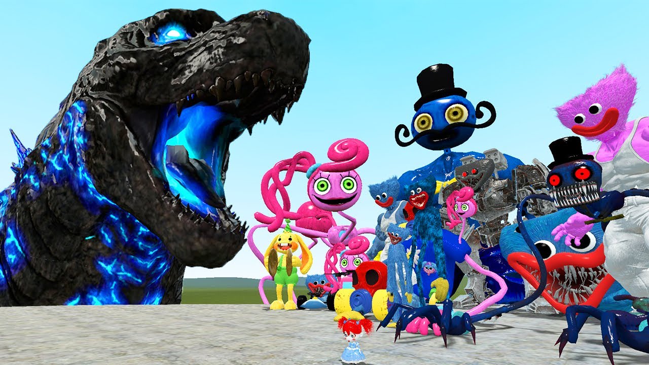 ALL POPPY PLAYTIME VS GODZILLA! | In Garry's Mod - YouTube