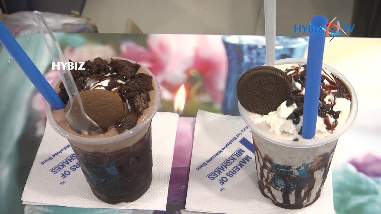 Belgium Dark Chocolate Flavour Milkshake Making || Hybiz - YouTube