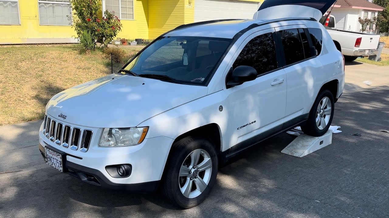How to install tow hitch on Jeep compass - YouTube