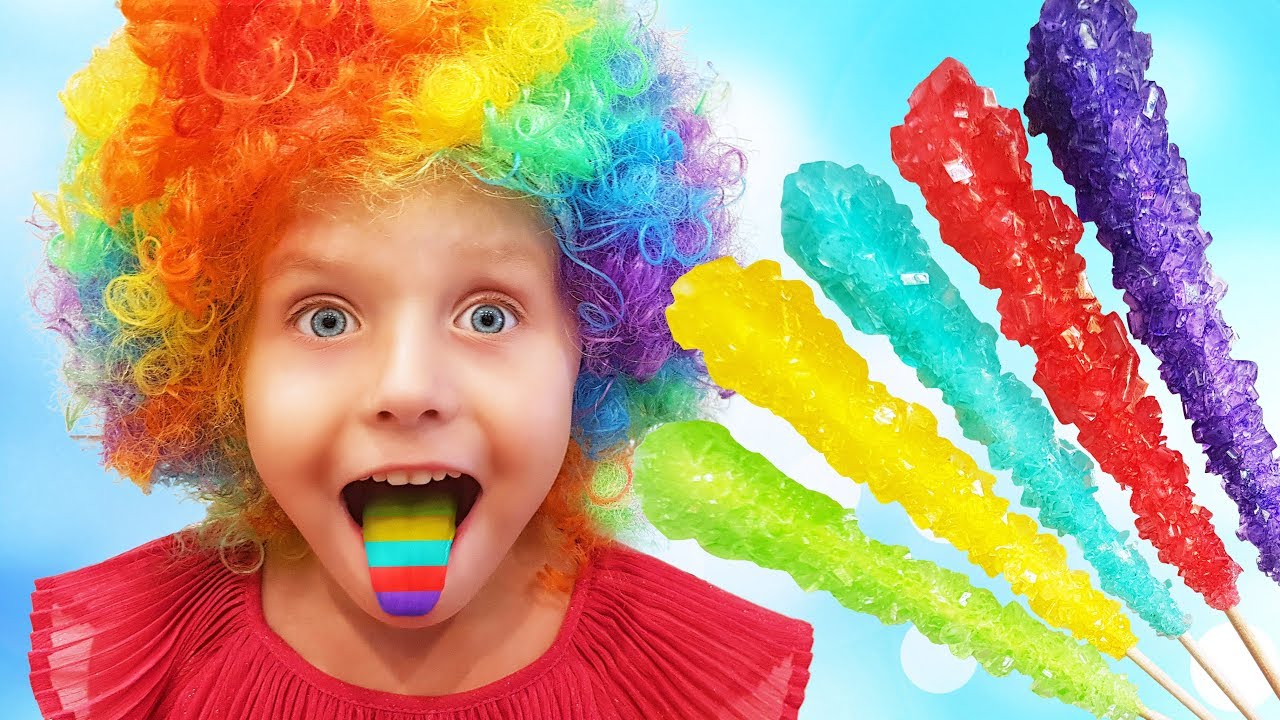 Learn colors with clown Funny kids playing with toys for kids - YouTube