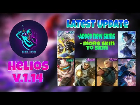 UPCOMING SKINS ||MOBILE LEGENDS || HELIOS V1.14 - YouTube