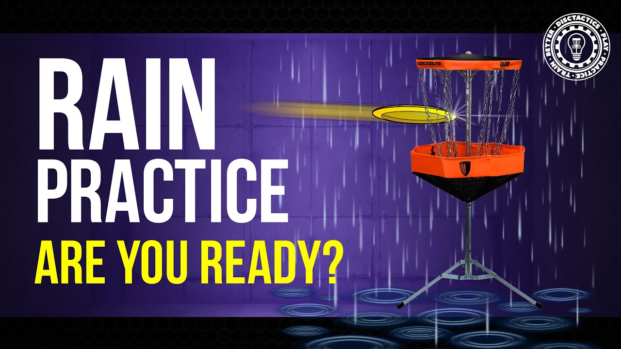 Disc golf rain practice... are you ready? - YouTube