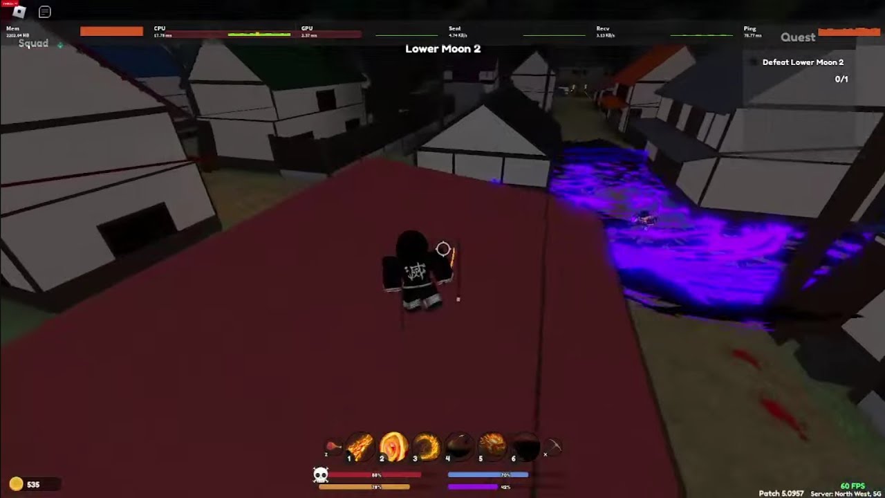 Mengalahkan Lower Moon 2!! #demonfall part 4 - YouTube