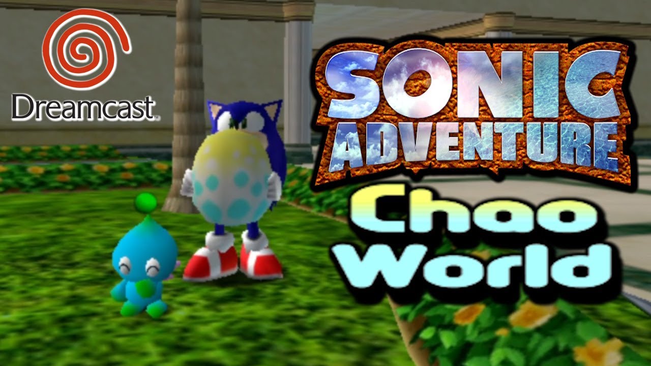 🔴Trying the Very First Chao Garden (weird) - YouTube