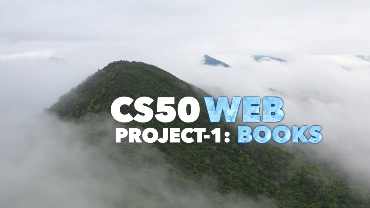 Cs50web Project 1 Books Youtube