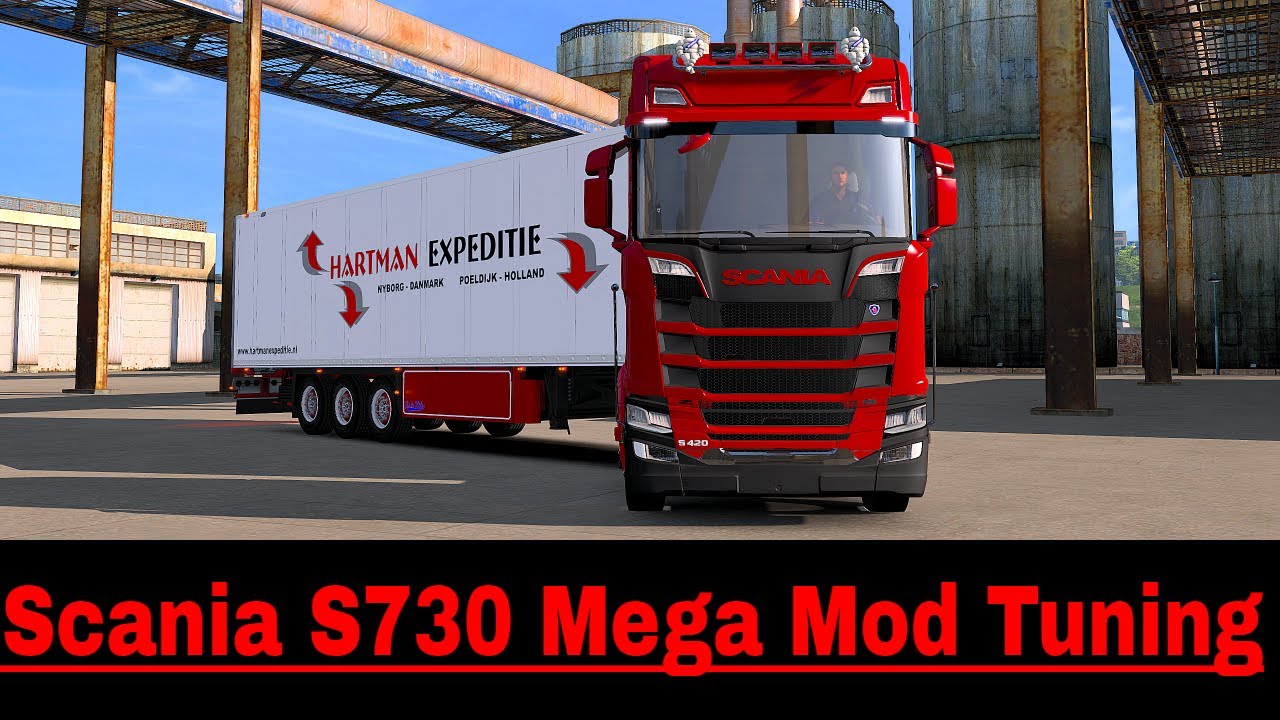 Scania S730 Mega Mod Tuning ETS2 (Euro Truck Simulator 2) - YouTube