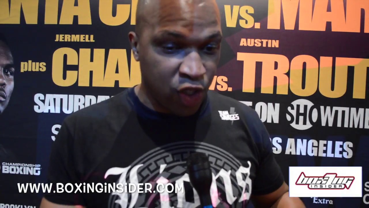 JERMELL CHARLO TRAINER DERRICK JAMES BREAKS DOWN FIGHTING AUSTIN TROUT ...