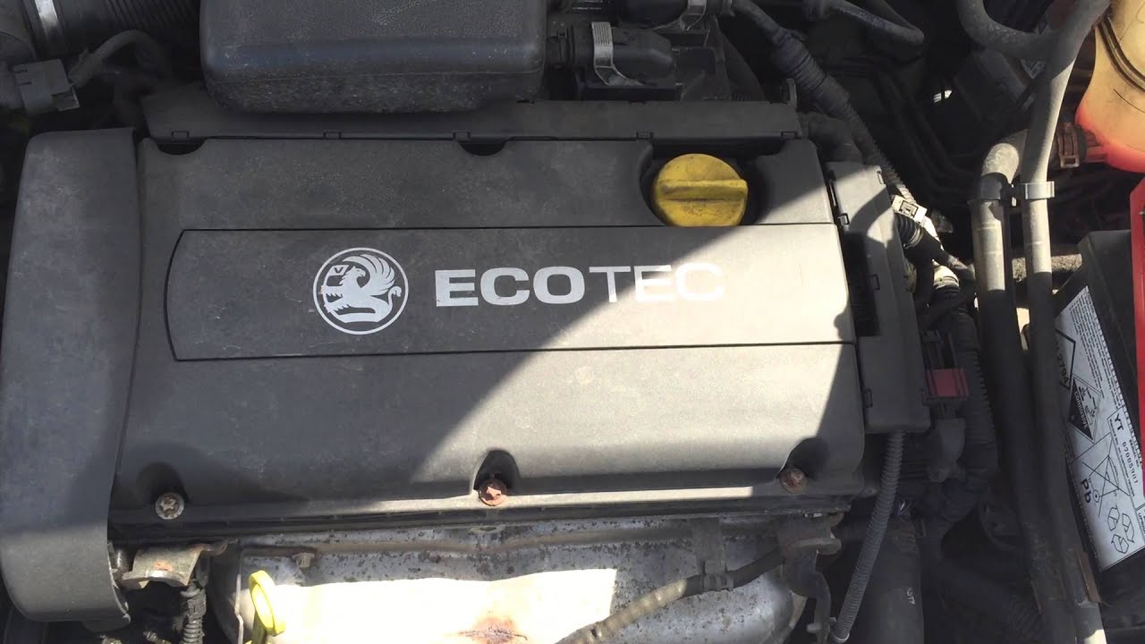 Vauxhall Astra mk5 1.6 z16xep 60k miles engine - YouTube