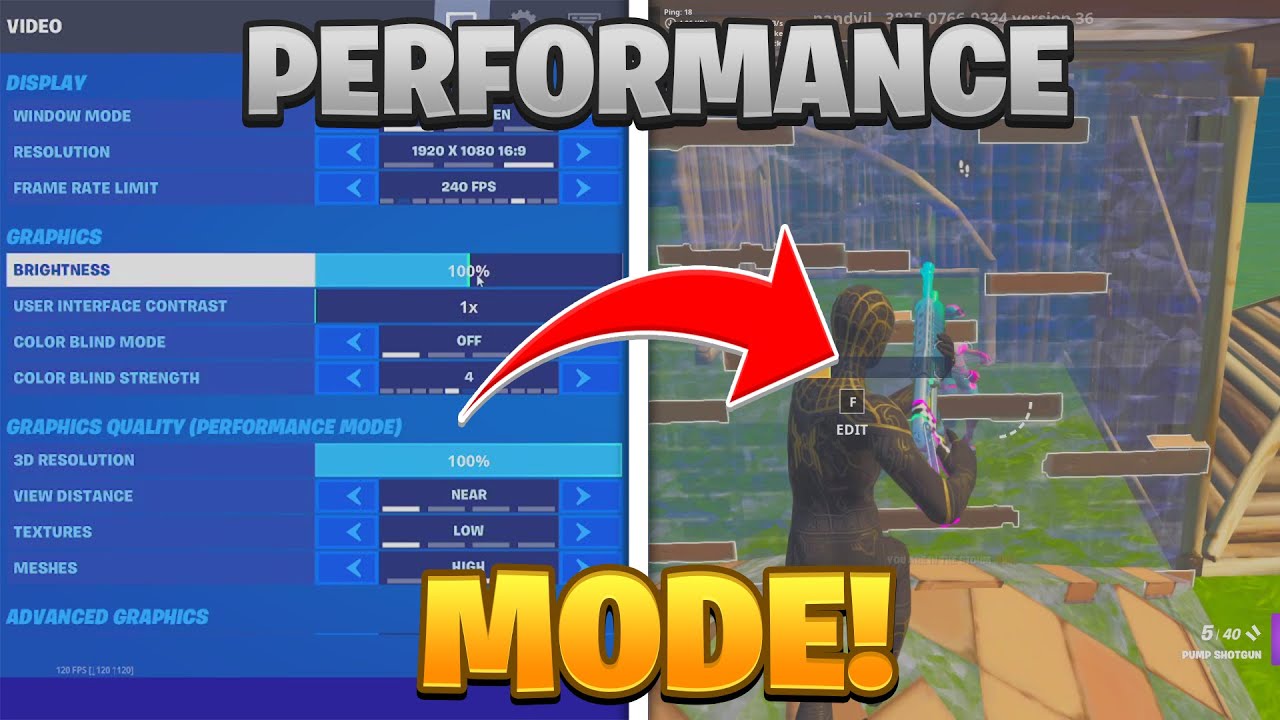 How To Get PERFORMANCE MODE On Console! (XBOX/PS4/PC/PS5/SWITCH ...