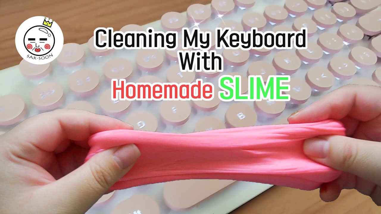 DIY Slime Making For Cleaning - YouTube