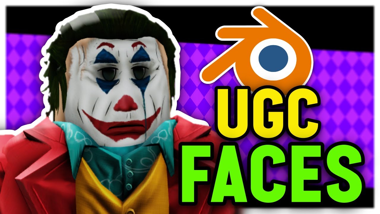 How to make UGC Faces | Roblox Blender - YouTube