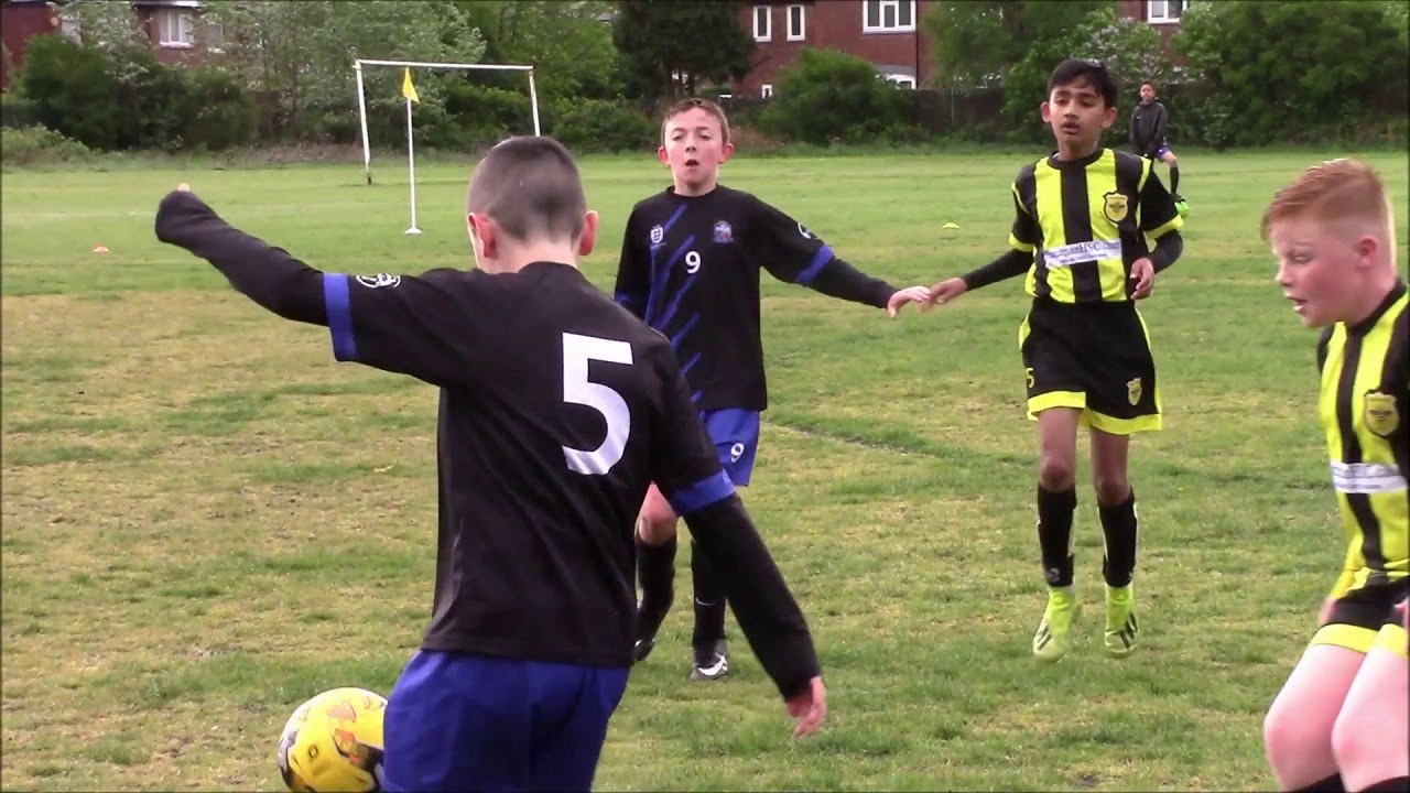 Manchester Bees JFC U10's v AFC Monton Semi Final 27/04/19 - YouTube