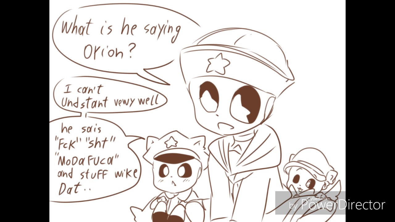 Werewolf Goth and Sailor Palette comic dub: Goth's dirty mouth - YouTube