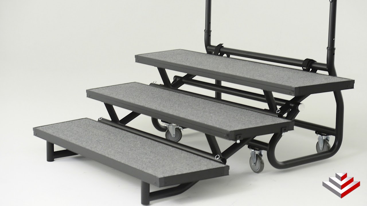 FR-36 Choral Riser - Tubular Steel Frame - YouTube