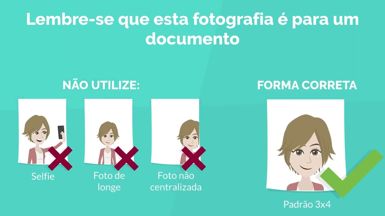 Captura da foto para nova Carteira Física e Digital de Identidade ...