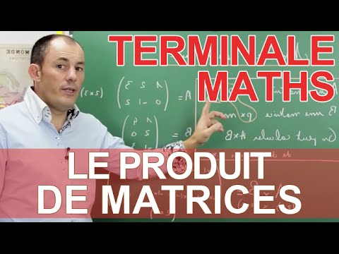Smartprof - Le produit - Matrices - Maths terminale - Les Bons Profs
