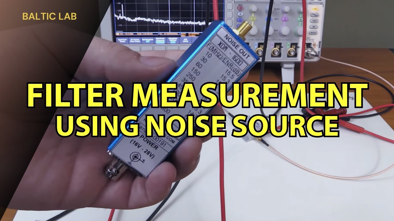 RF Filter Passband Measurement with a Noise Source (How To) - YouTube