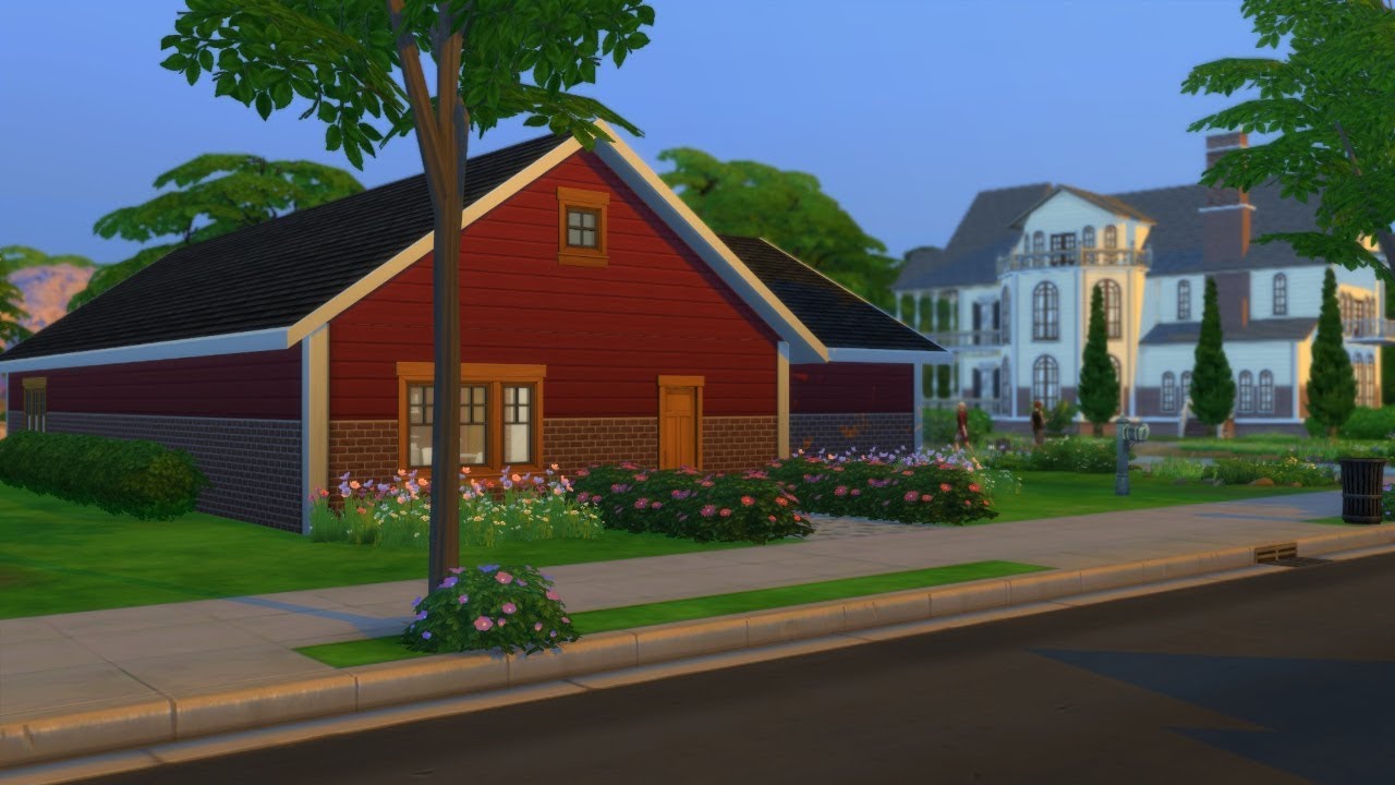 SIMS MOBILE HOME | Sims 4 Speed Build - YouTube