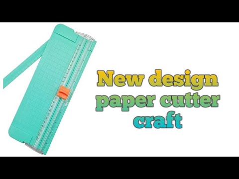 Diy new design paper cutter #very_easy #princessartandcraft - YouTube