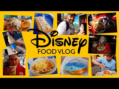 Disney Food Vlog | Everything We Ate in a Week at Disney World - YouTube