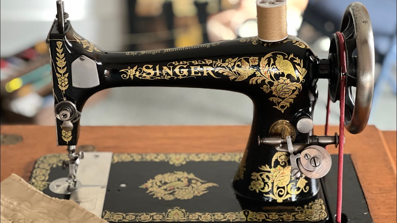 122 year old Singer Model 27 - YouTube