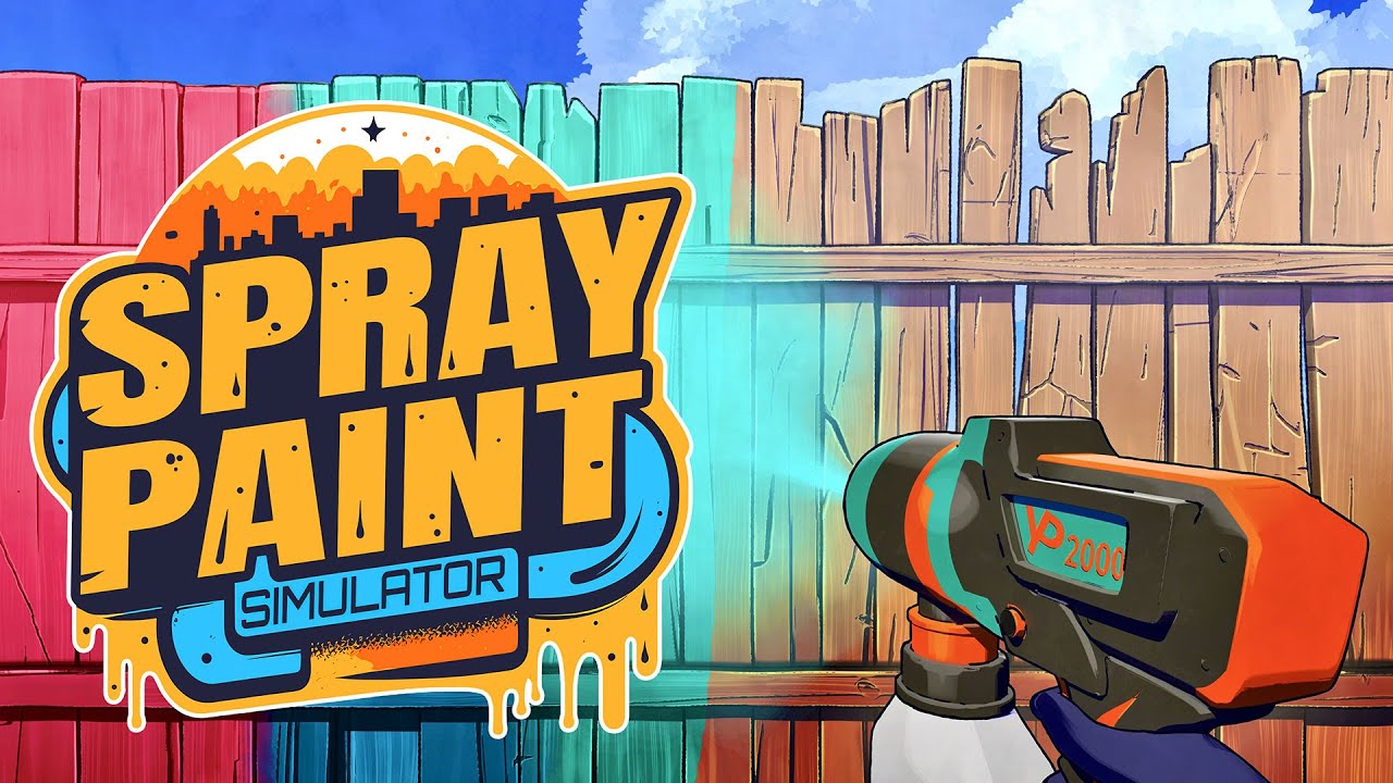 Spray Paint Simulator Reveal Trailer - YouTube