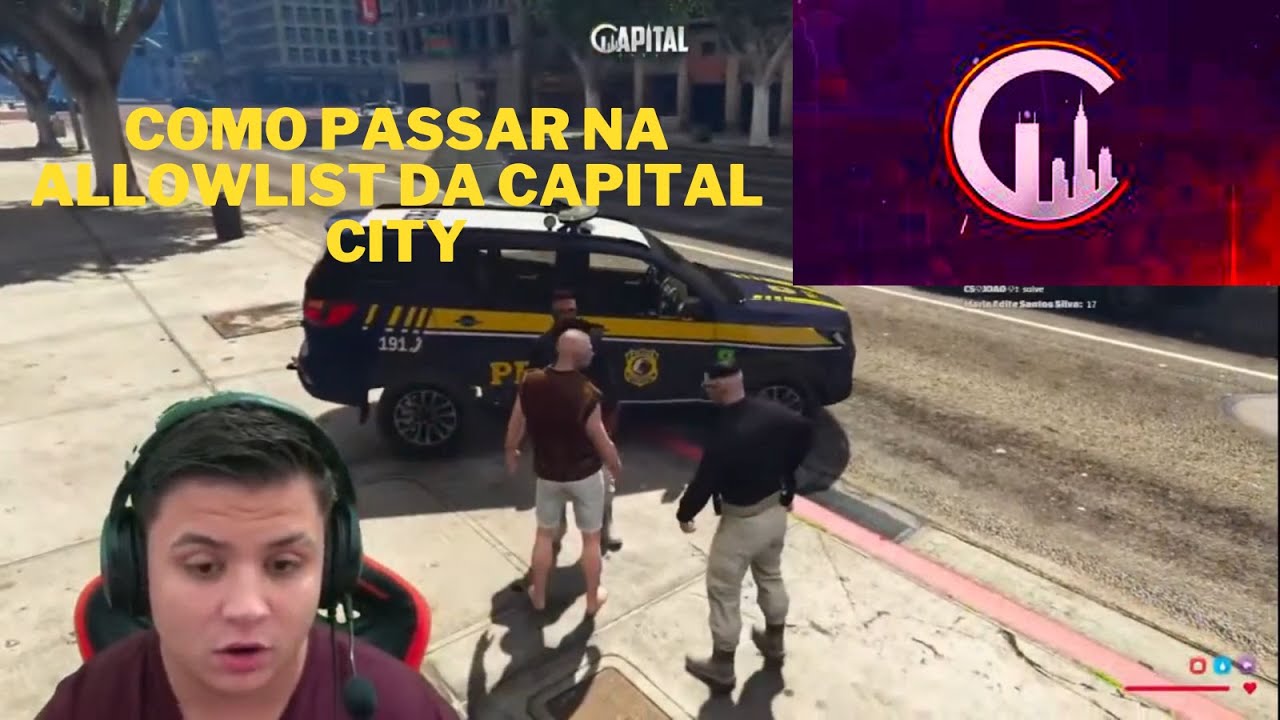 🚨COMO FAZER E PASSAR NA ALLOWLIST DA CAPITAL CITY CIDADE DO PAULINHO O LOKO🚨 - YouTube