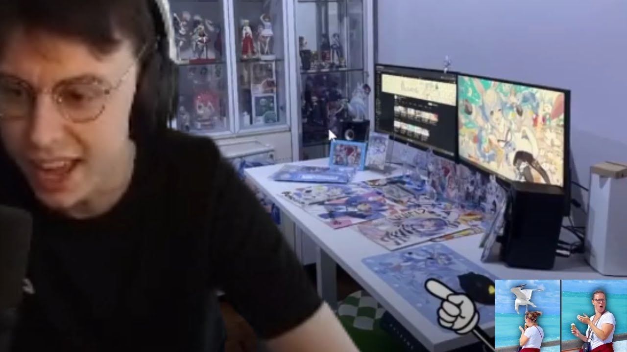 Caedreal Reacts daily dose of internet and check viewers PC setup - YouTube
