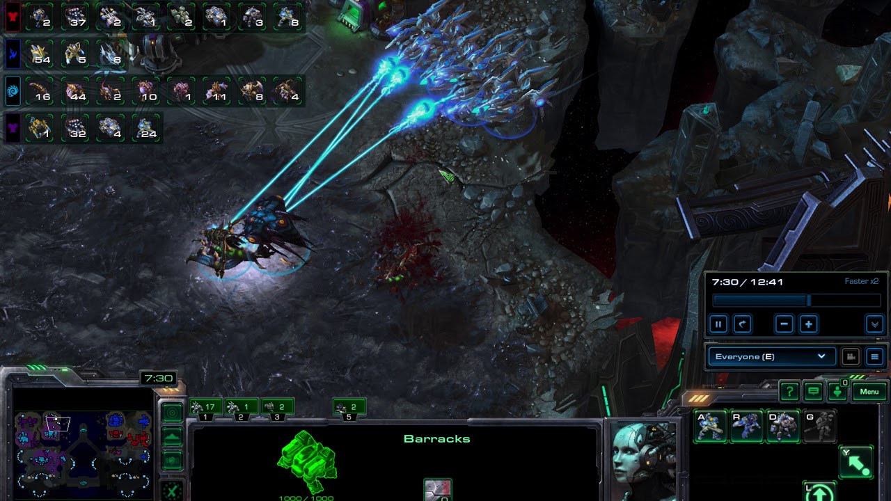 first uploaded sc2 fight - YouTube