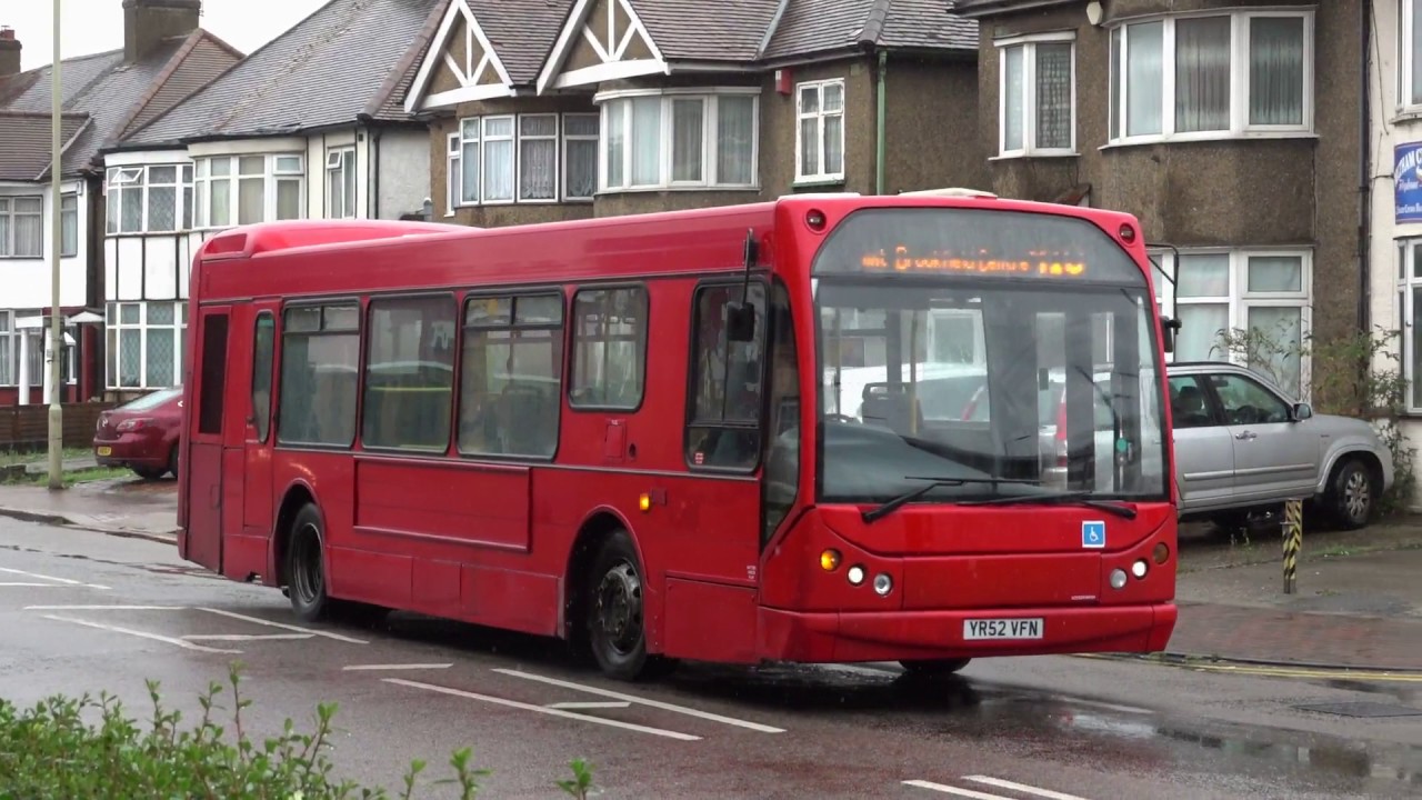 Colourful buses at Waltham Cross 9th August 2017 - YouTube