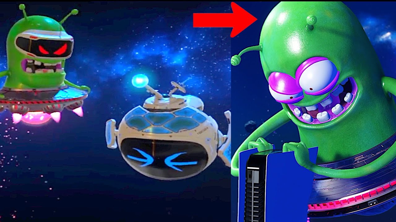 Change In Alien Destroying Spaceship - Astro Bot 2024 Vs Astro Bot 2013 ...