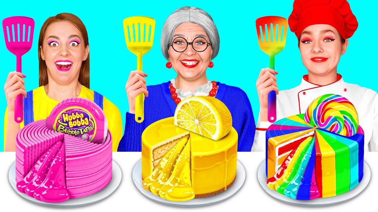 Me vs Grandma Cooking Challenge | Delicious Kitchen Hacks by RaPaPa Challenge - YouTube