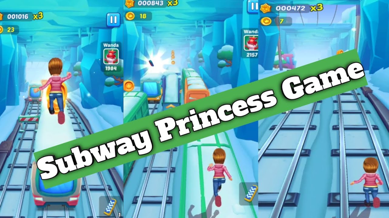 Subway Princess Game Video || Subway Princess Game || Subway Princess ...