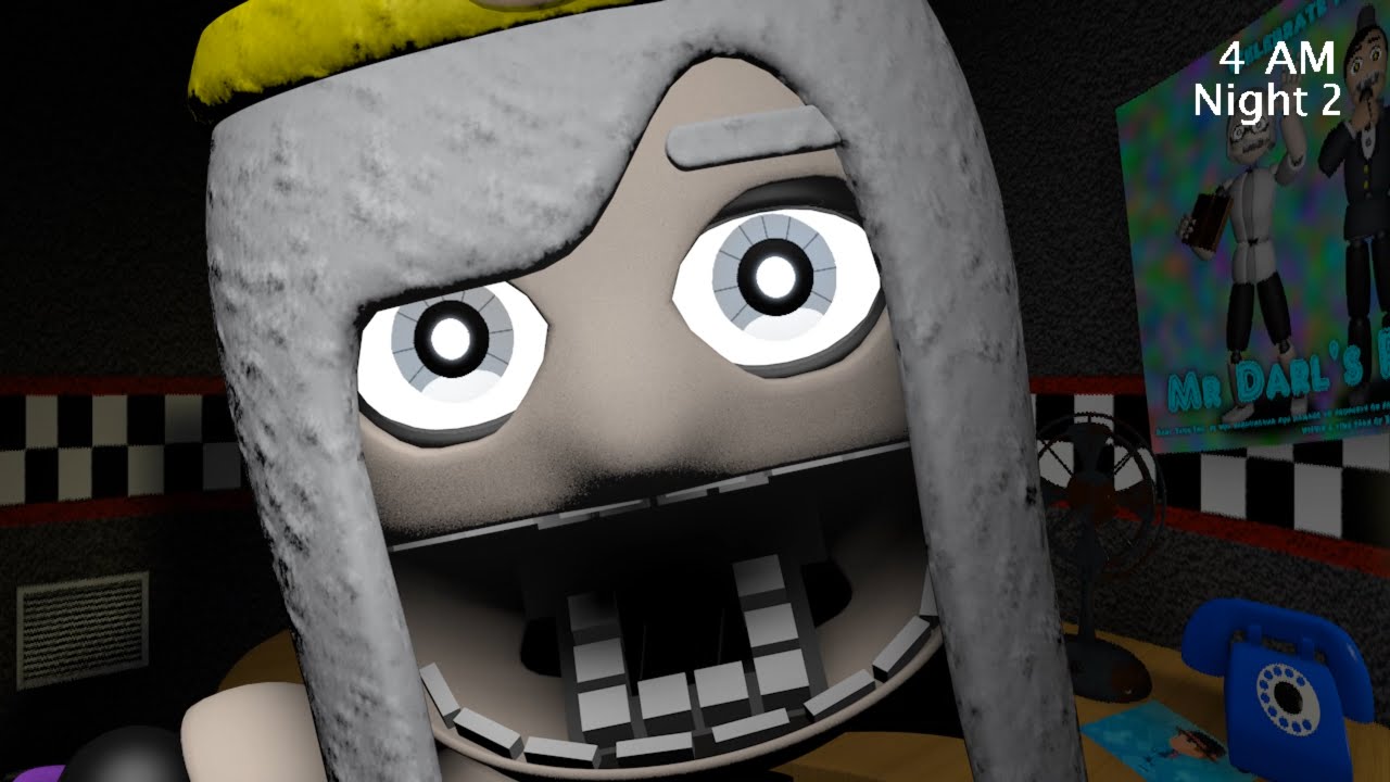 Five Nights at Darl's (Alpha-Test) - Gameplay & Ms. Darla Jumpscare ...