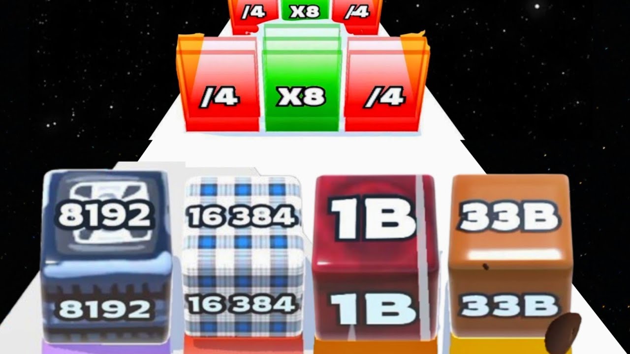 Jelly Tube Run vs Circles Run - All Level Gameplay (NOOB vs PRO vs ...