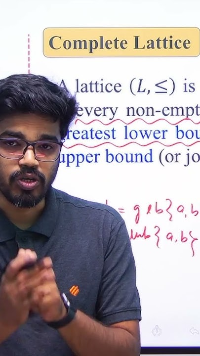 Complete Lattice - YouTube