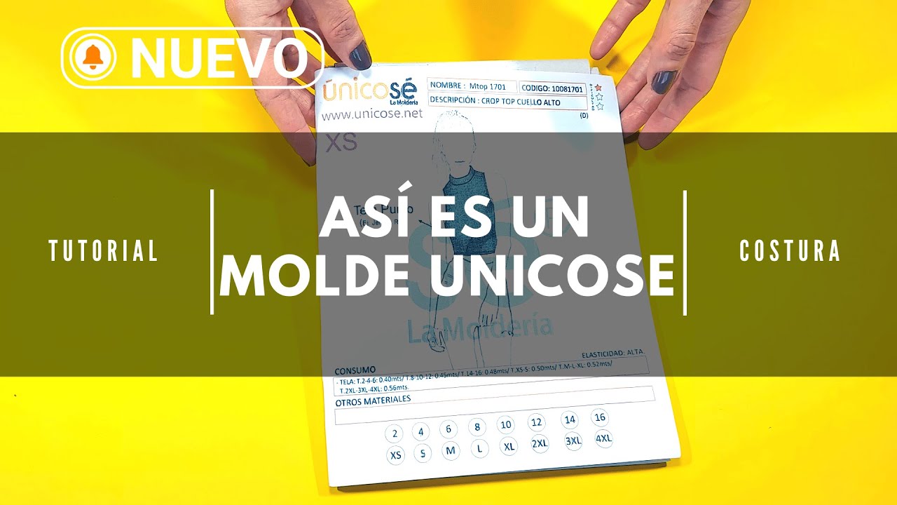 Así es un molde Unicose. - YouTube
