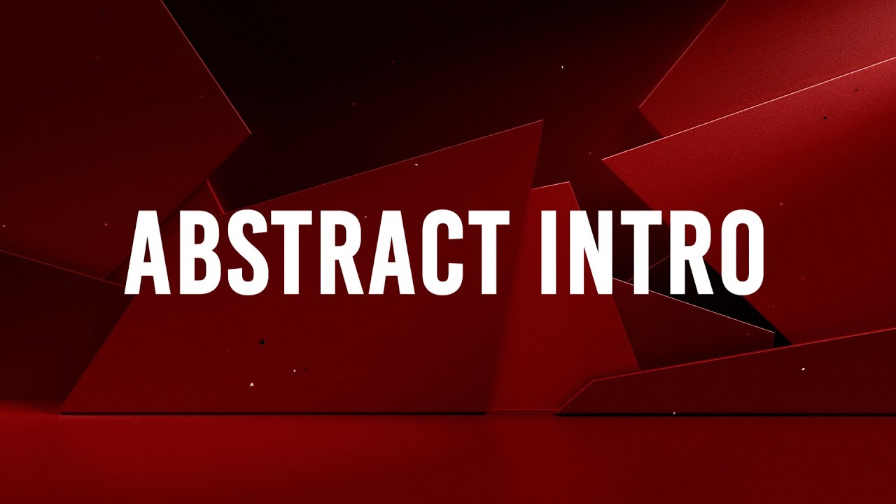 Abstract Intro | Premiere Pro Template - YouTube