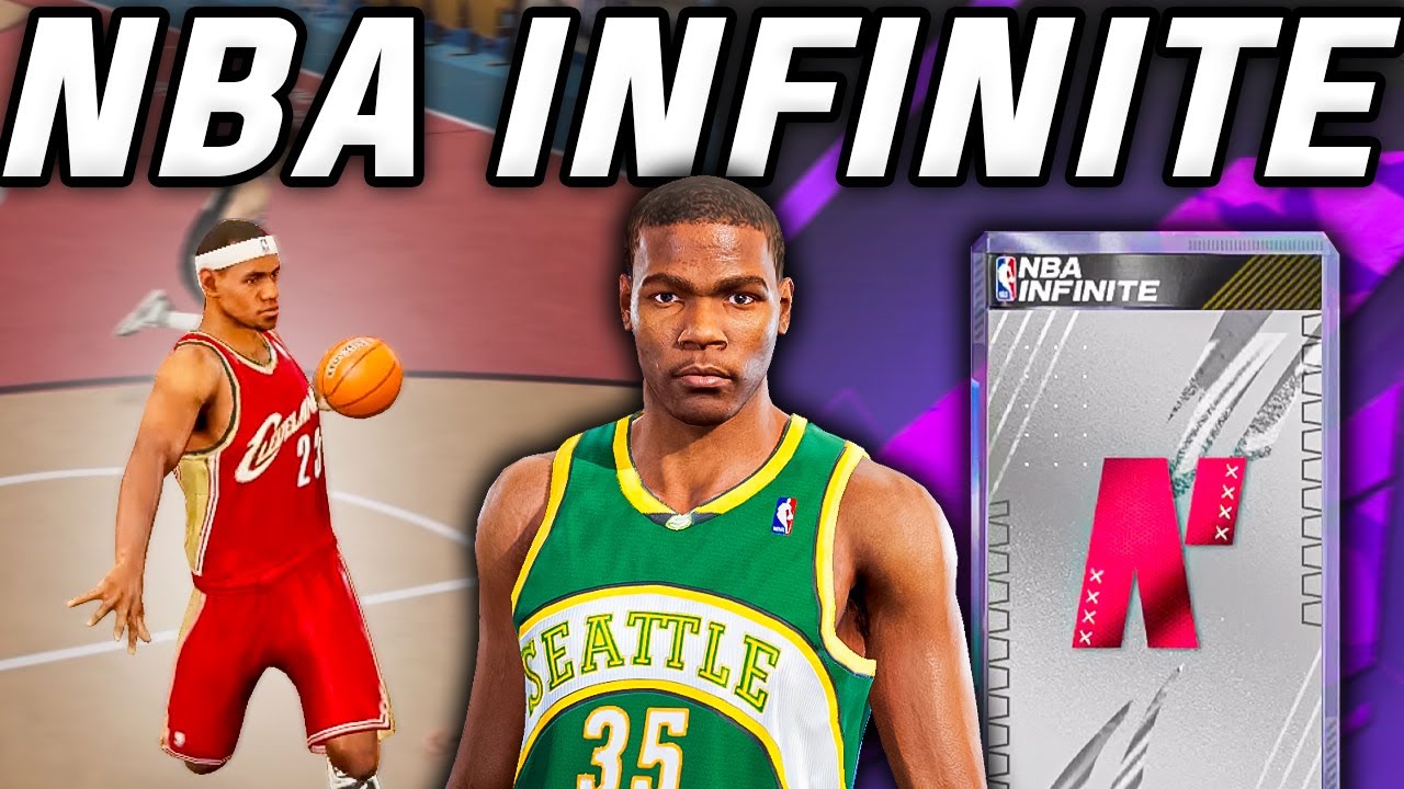 NBA INFINITE IS OUT - First Pack Opening And Gameplay! - YouTube