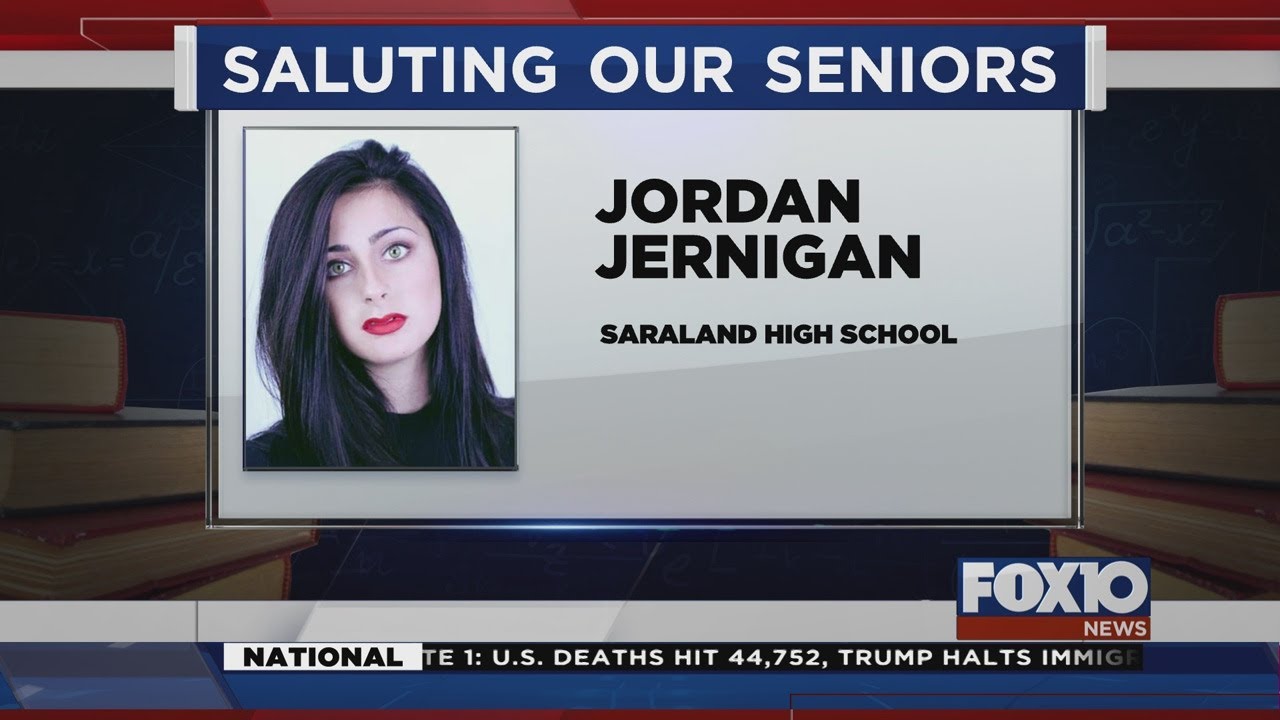 Saluting Our Seniors: Madison Denson and Jordan Jernigan - YouTube