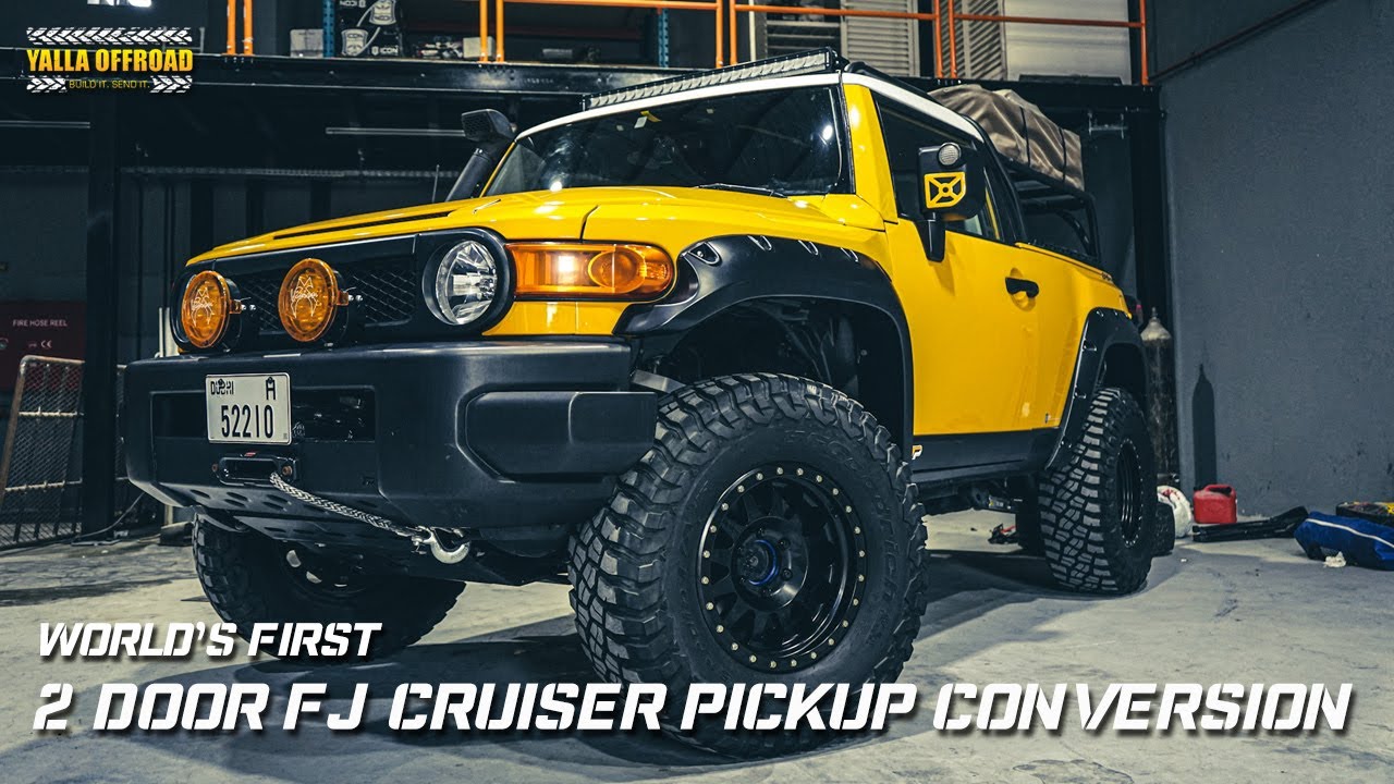 World's First 2 Door Fj Cruiser Pickup Conversion | The Bruiser | Yalla ...